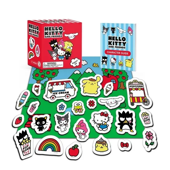 Hello Kitty And Friends Magnet Set by Running Prress | Glitch Gifts and ...