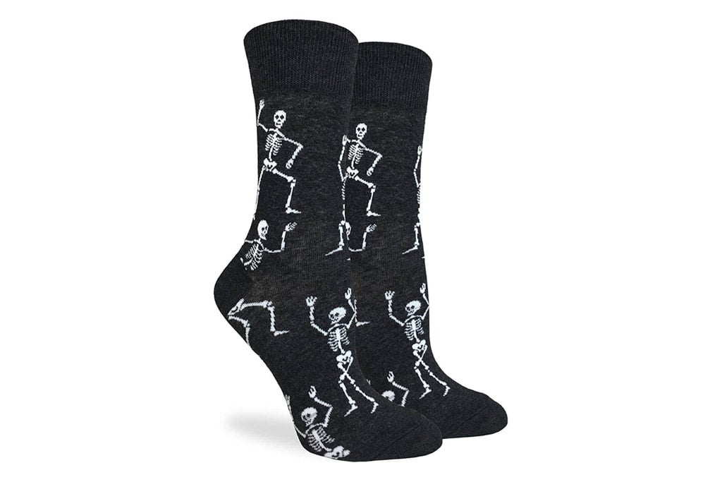 Dancing Skeletons Women’s Socks by Good Luck Sock | Glitch Gifts and ...