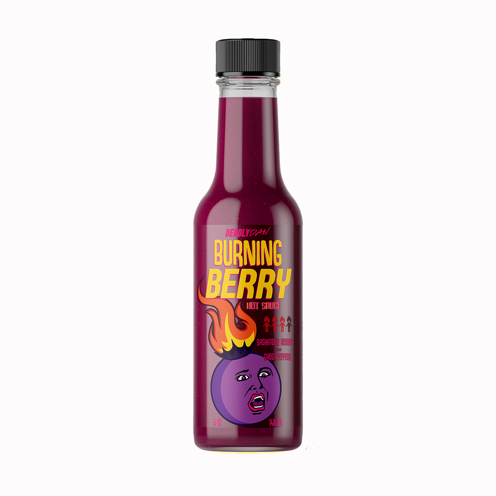 Burning Berry Hot Sauce by Deadly Dan’s Hot Sauce - Local Product of ...